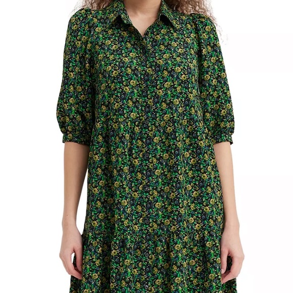 Levi's | Dresses | Levis Cynthia Buttonfront Aline Midi Dress | Poshmark